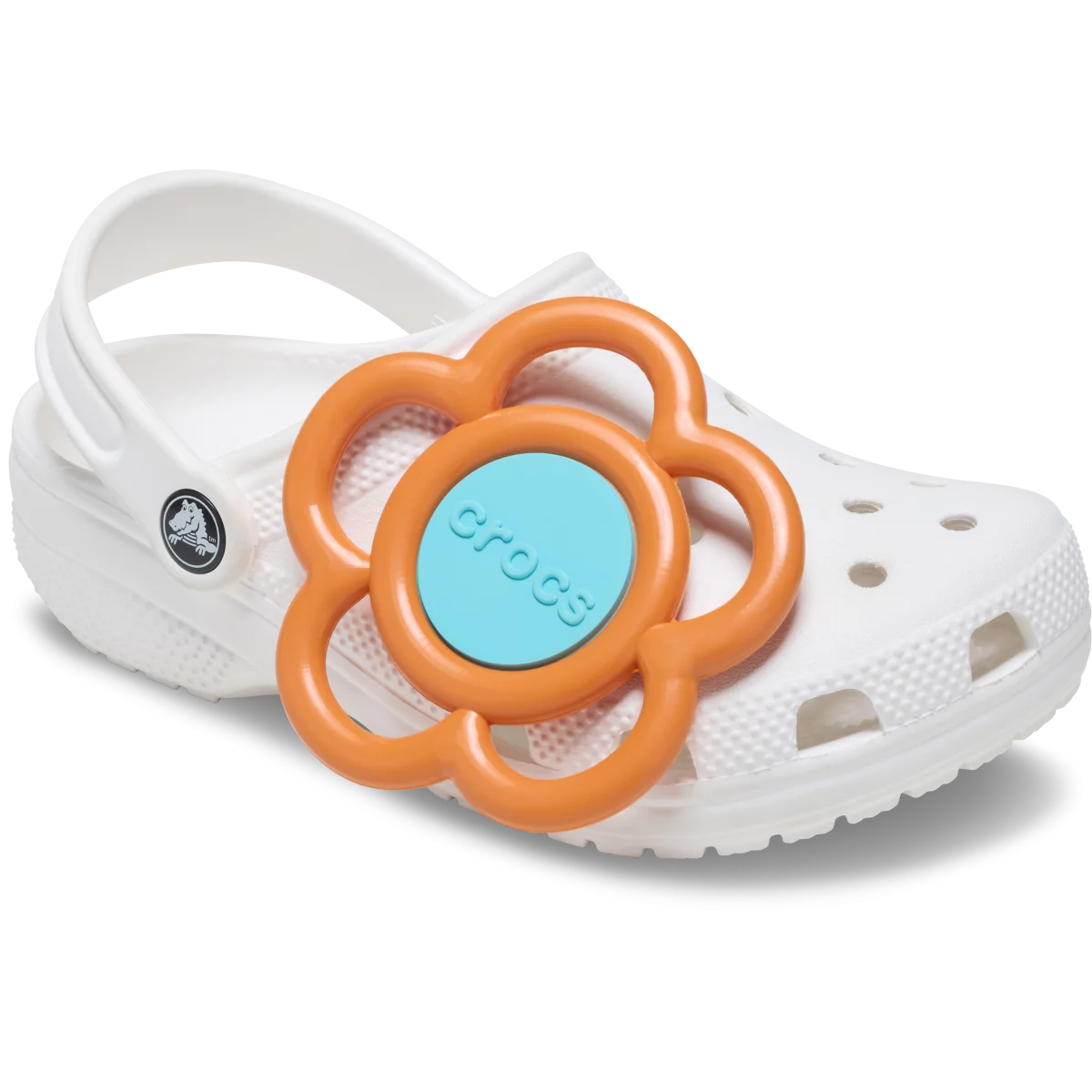 Mega Orange and Blue Flower - Crocs™